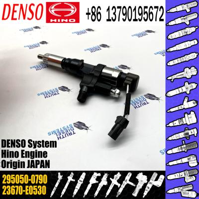 China diesel common rail injector 23670-E0530 diesel engine fuel injector 295050-0790 for HINO J08E 23670-E0530 for sale
