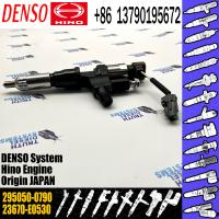 China diesel common rail injector 23670-E0530 diesel engine fuel injector 295050-0790 for HINO J08E 23670-E0530 for sale