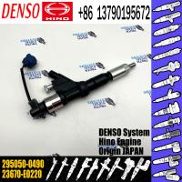 China Injector 23670-E0220 295050-0490 injector for HINO high quality durable injector nozzle 23670-E0220 295050-0490 for sale