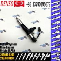 China Injector 295050-0920 295050-0240 For HINO J08E 23670-E0540 23670-E0450 23670 E0450 for sale