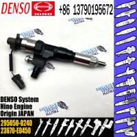 China Injector 295050-0920 295050-0240 For HINO J08E 23670-E0540 23670-E0450 23670 E0450 for sale