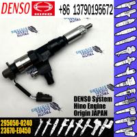 China Injector 295050-0920 295050-0240 For HINO J08E 23670-E0540 23670-E0450 23670 E0450 for sale