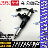 China Injector 295050-0920 295050-0240 For HINO J08E 23670-E0540 23670-E0450 23670 E0450 for sale