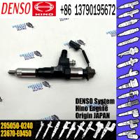 China Injector 295050-0920 295050-0240 For HINO J08E 23670-E0540 23670-E0450 23670 E0450 for sale