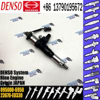 China Common rail fuel injector 095000-6950 095000-6951 095000-6952 for HINO J05D 23670-E0330 for sale