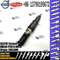China High Quality 4 pin Diesel Fuel Injector 3801369 Common Rail Injector BEBE4D18002 For VOL Truck PENTA MD13 for sale