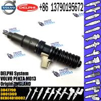 China High Quality 4 pin Diesel Fuel Injector 3801369 Common Rail Injector BEBE4D18002 For VOL Truck PENTA MD13 for sale