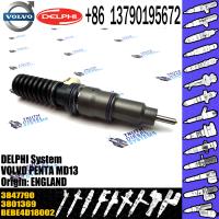 China High Quality 4 pin Diesel Fuel Injector 3801369 Common Rail Injector BEBE4D18002 For VOL Truck PENTA MD13 for sale