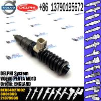 China 4 PINS diesel fuel injector 3801369 BEBE4D18002 BEBE4D27002 for VOL PENTA MD13 for sale