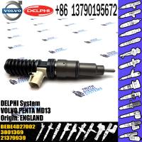 China 4 PINS diesel fuel injector 3801369 BEBE4D18002 BEBE4D27002 for VOL PENTA MD13 for sale