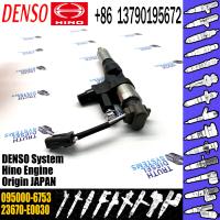 China Injector 295050-1170 095000-6750 095000-6753 For HINO J08E 23670-E0030 23670-E0031 for sale