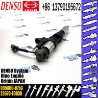 China Injector 295050-1170 095000-6750 095000-6753 For HINO J08E 23670-E0030 23670-E0031 for sale
