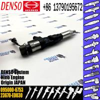 China Injector 295050-1170 095000-6750 095000-6753 For HINO J08E 23670-E0030 23670-E0031 for sale