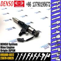 China Common Rail Injector 095000-6612 095000-6613 23670-E0020 For HINO J08E for sale
