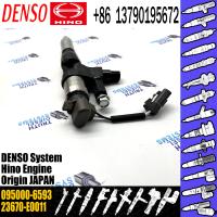 China 095000-6593 Injector for Hino 23670-E0011 for Hino J08e 095000-6593 for sale