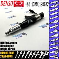 China 095000-6593 Injector for Hino 23670-E0011 for Hino J08e 095000-6593 for sale