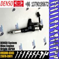 China 095000-6593 Injector for Hino 23670-E0011 for Hino J08e 095000-6593 for sale