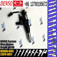 China 095000-6593 Injector for Hino 23670-E0011 for Hino J08e 095000-6593 for sale