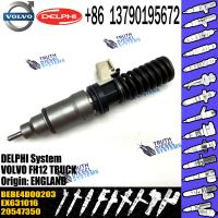 China Direct Sale Diesel Fuel Injector 20547350 85000416 EX631016 BEBE4D00203 For VOL FH12 TRUCK for sale