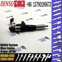 China Rail Injector 095000-6593 23670-E0010 095000-6590 095000-6592 For HINO J08E for sale