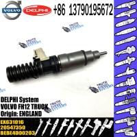 China Diesel Fuel Injector 20510724 BEBE4D00203 EX631016 E3.0 for VOL FH12 TRUCK 425 / 435 BHP for sale