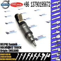 China Diesel Fuel Injector 20510724 BEBE4D00203 EX631016 E3.0 for VOL FH12 TRUCK 425 / 435 BHP for sale