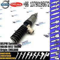 China Diesel Fuel Injector 20510724 BEBE4D00203 EX631016 E3.0 for VOL FH12 TRUCK 425 / 435 BHP for sale