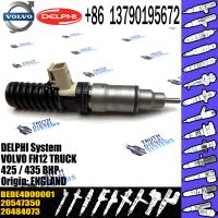 China High Quality Diesel Fuel Injector 20547350 Common Rail Injection Nozzle BEBE4D00203 BEBE4D00001 BEBE4D00002 For VOL for sale