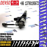 China Common rail fuel injector 095000-6581, 095000-6582, 095000-6583 for HINO J08E 330PS 23670-E0320, for sale