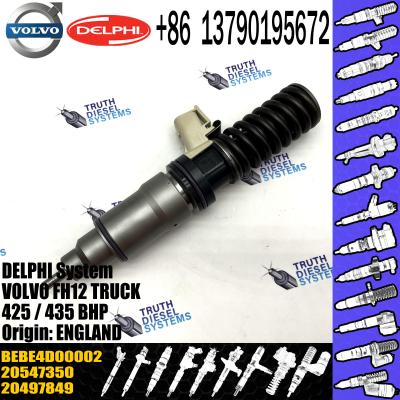 China High Quality Diesel Fuel Injector 20547350 20497849 BEBE4D00002 For VOL FH12 TRUCK 425 / 435 BHP for sale