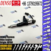 China Rail Injector 095000-6353 23670-E0050 Fuel Injector 095000-6353 095000-6352 for sale