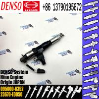China Rail Injector 095000-6353 23670-E0050 Fuel Injector 095000-6353 095000-6352 for sale