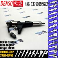 China Rail Injector 095000-6353 23670-E0050 Fuel Injector 095000-6353 095000-6352 for sale