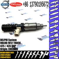 China common rail injector 20517502 BEBE4D01001 BEBE4D01101 for VOL D12 engine diesel injector nozzle 20517502 BEBE4D01001 for sale