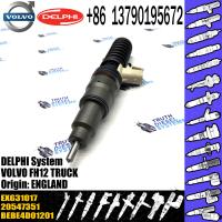 China FH12 TRUCK Diesel Injector BEBE4D01101 BEBE4D01201 BEBE4D31001 For VOL injector 20517502 20547351 85000417 EX631017 for sale
