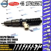 China FH12 TRUCK Diesel Injector BEBE4D01101 BEBE4D01201 BEBE4D31001 For VOL injector 20517502 20547351 85000417 EX631017 for sale