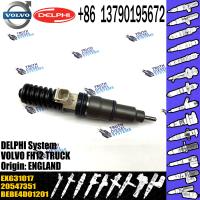 China FH12 TRUCK Diesel Injector BEBE4D01101 BEBE4D01201 BEBE4D31001 For VOL injector 20517502 20547351 85000417 EX631017 for sale