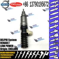 China common rail injector 20555521 BEBE4D04002 for VOL / trucks MD11 diesel injector nozzle 20555521 BEBE4D04002 for sale