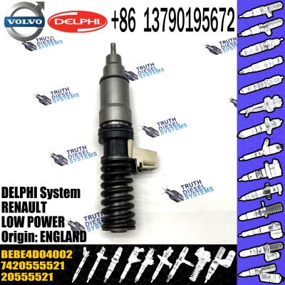 China common rail injector 20555521 BEBE4D04002 for VOL / trucks MD11 diesel injector nozzle 20555521 BEBE4D04002 for sale