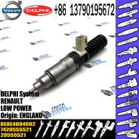 China common rail injector 20555521 BEBE4D04002 for VOL / trucks MD11 diesel injector nozzle 20555521 BEBE4D04002 for sale