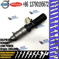 China common rail injector 20555521 BEBE4D04002 for VOL / trucks MD11 diesel injector nozzle 20555521 BEBE4D04002 for sale