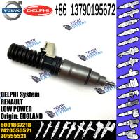 China New Diesel Engine Fuel injector 20555521 5001867218 7420555521 21028880 for VOL BEBE4D MD11 for sale
