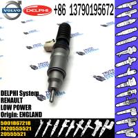 China New Diesel Engine Fuel injector 20555521 5001867218 7420555521 21028880 for VOL BEBE4D MD11 for sale