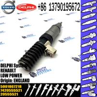China New Diesel Engine Fuel injector 20555521 5001867218 7420555521 21028880 for VOL BEBE4D MD11 for sale