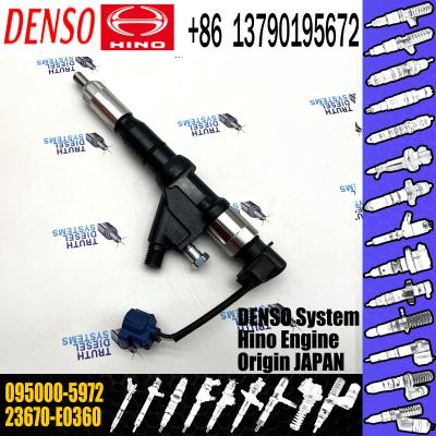 China Common Diesel Fuel Injector 095000-5970 0950005970 23670-E0360 095000-5971 095000-5972 for sale
