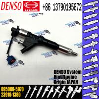 China Diesel fuel injector 095000-5970;095000-5972;23910-1380 injector nozzle 23670-E0360 Common rail injector for sale