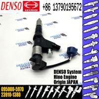 China Diesel fuel injector 095000-5970;095000-5972;23910-1380 injector nozzle 23670-E0360 Common rail injector for sale