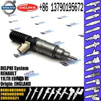 China 21028880 Brand new for VOL Excavator Parts EC700B EC700C EC750D D16E fuel injectors BEBE4D20002 for sale
