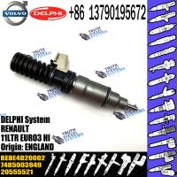 China 21028880 Brand new for VOL Excavator Parts EC700B EC700C EC750D D16E fuel injectors BEBE4D20002 for sale