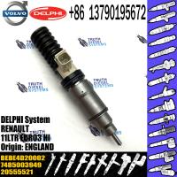 China 21028880 Brand new for VOL Excavator Parts EC700B EC700C EC750D D16E fuel injectors BEBE4D20002 for sale
